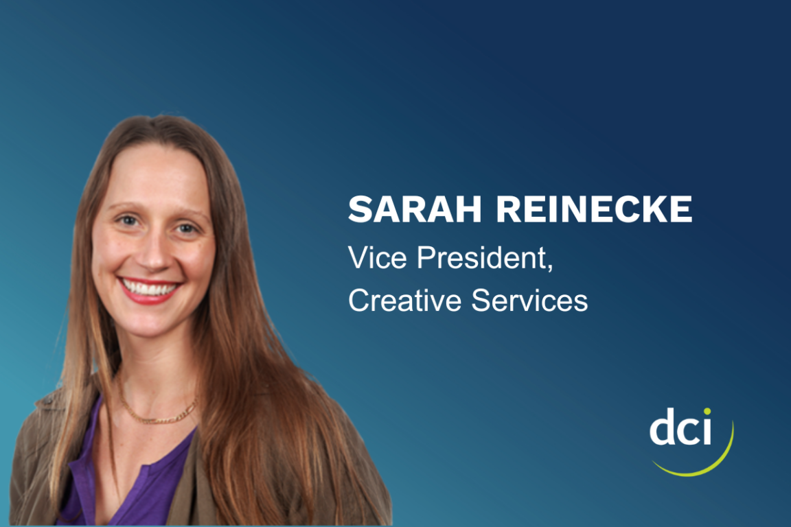 Sarah Reinecke Promoted to Vice President, Creative Services | DCI